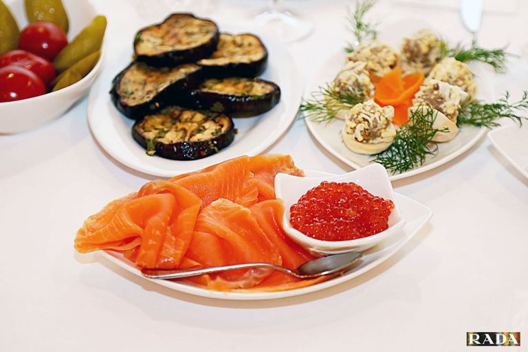 Banquet Menu | Russian Food Banquet with authentic Russia Cuisine in ...
